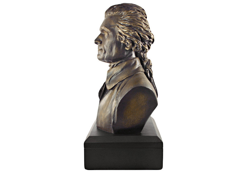 Thomas Jefferson 11" Polystone Bronze-Finished Bust – Xenos Candy "N" Gifts